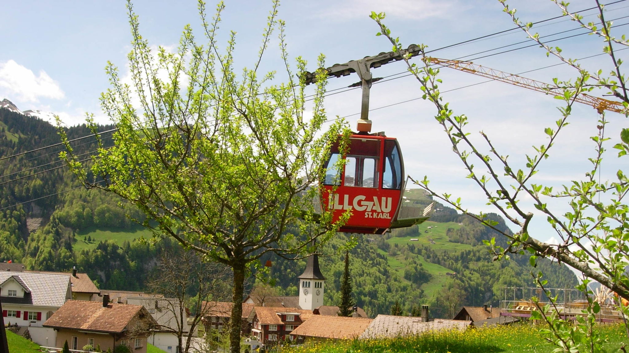 Luftseilbahn Illgau - Vorderoberberg