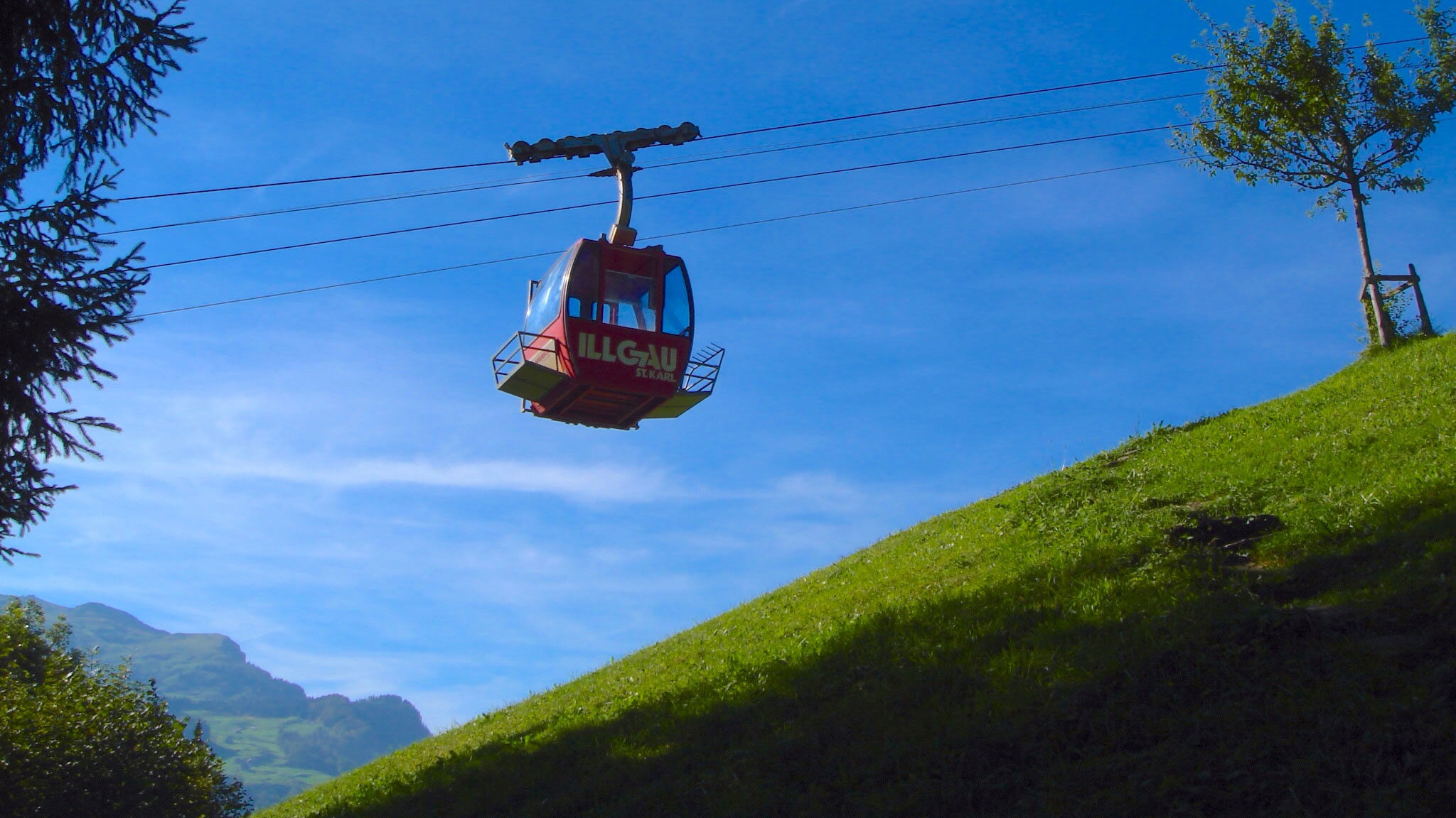 Luftseilbahn Illgau - Vorderoberberg