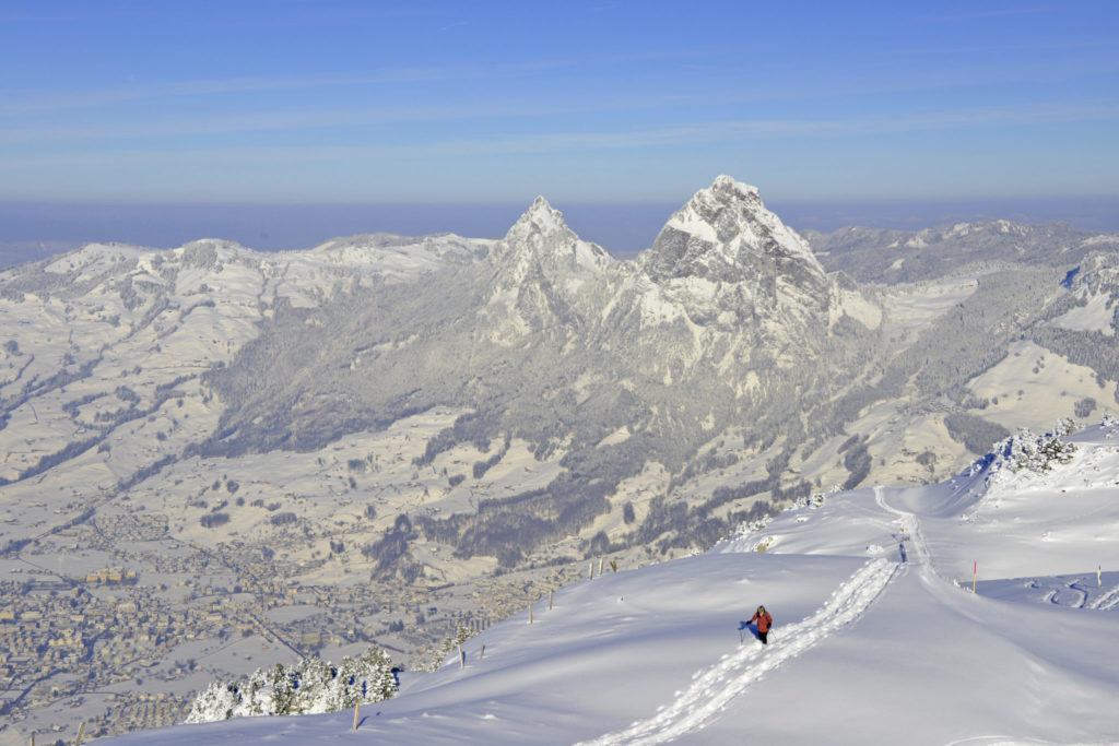 Stoos_Winter_Schneeschuh Trail Fronalpstock • Stoos
