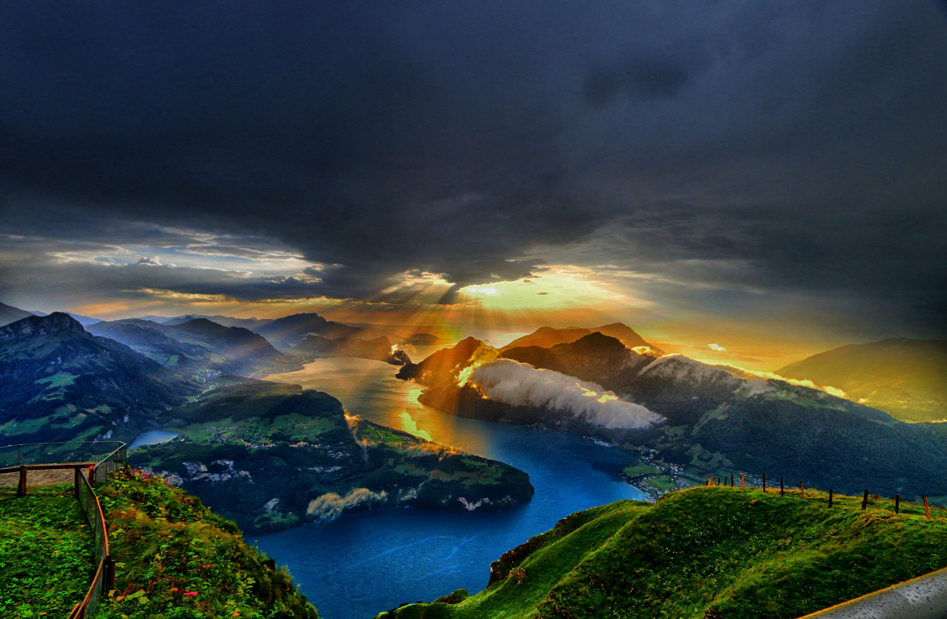 The rustic weather region • Stoos